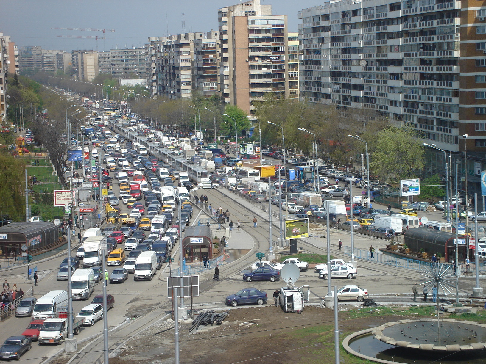 Restricţii de trafic în Bucureşti, din cauza protestului ...