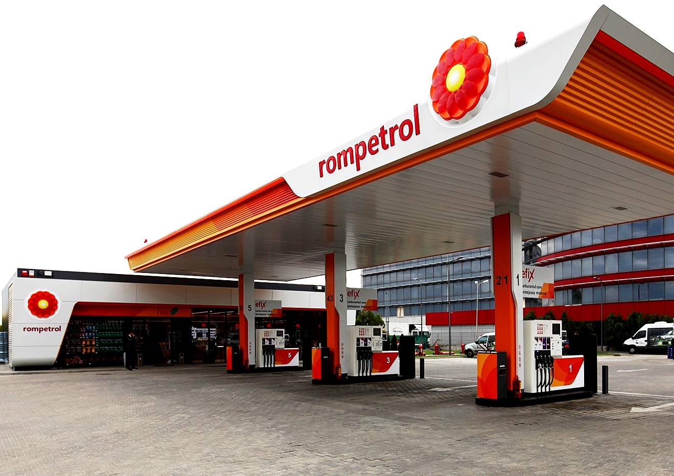 Rompetrol a inaugurat prima benzinărie nouă din acest an. Are ...