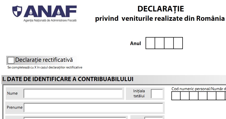 Declaraţia de venit 2014: 600.000 de români depun. Cum o completezi