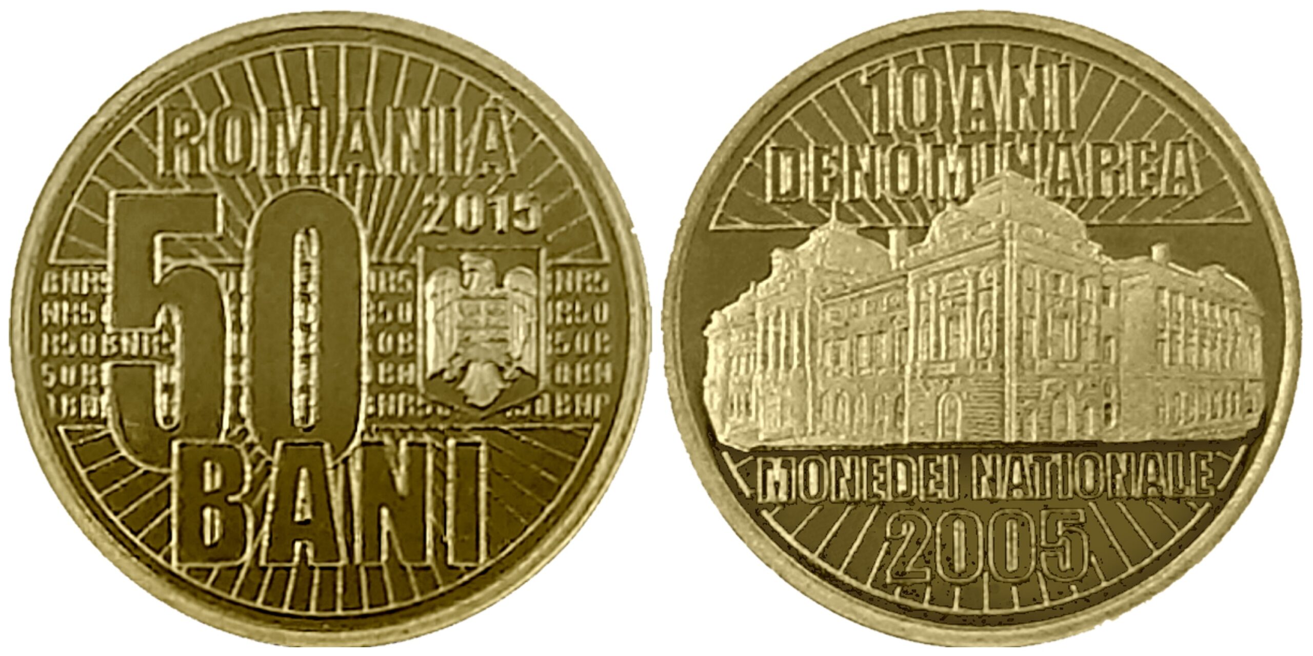 BNR lansează în circulaţie o monedă de 50 de bani, dedicată împlinirii ...