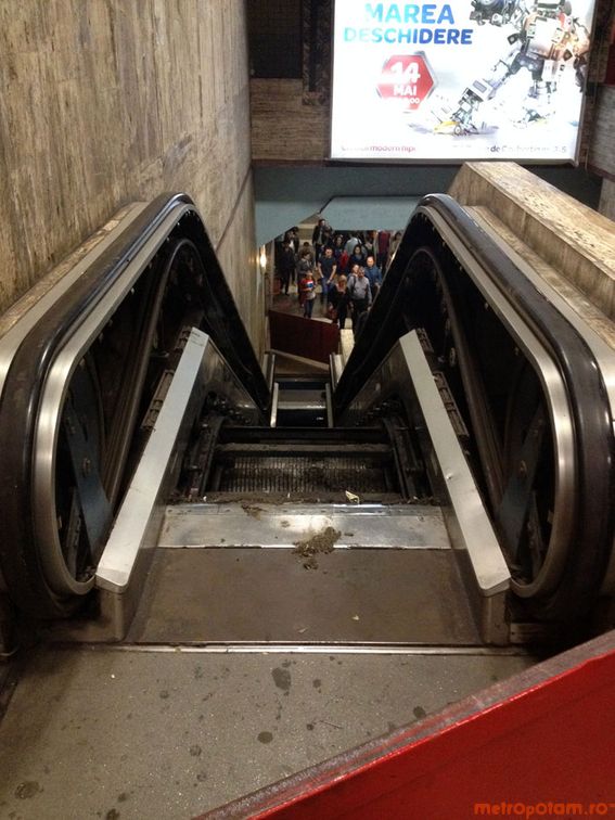Metrorex plăteşte 579.000 de lei pentru scara rulantă de la Dristor 1 ...