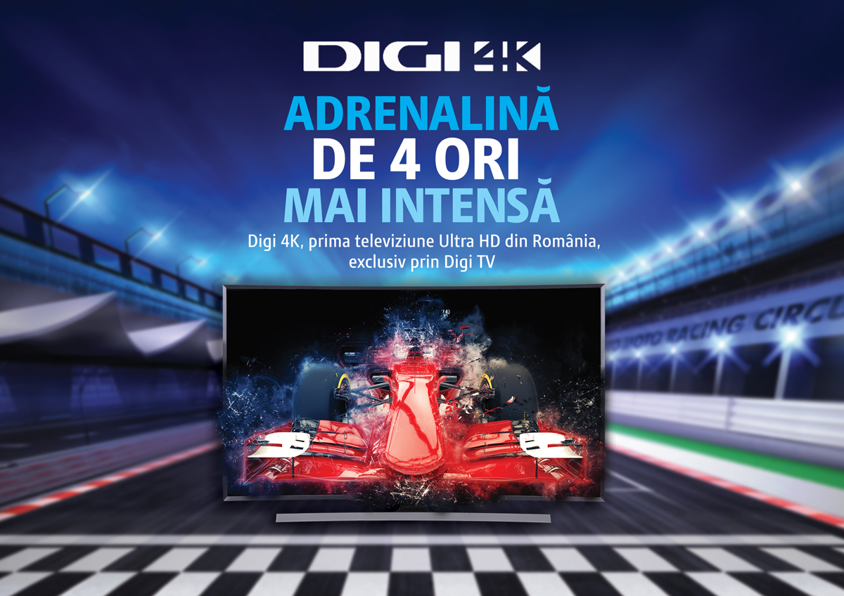 RCS & RDS lansează sâmbătă televiziunea 4K - Economica.net