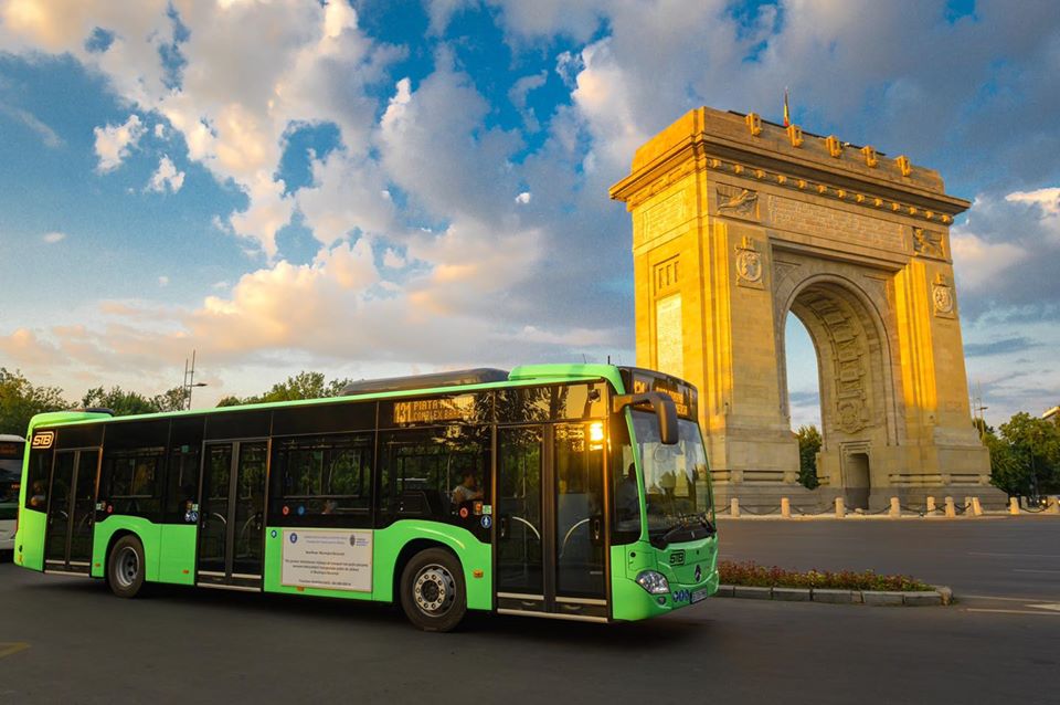 STB: Primele opt autobuze hibrid Mercedes Citaro au început deja să ...