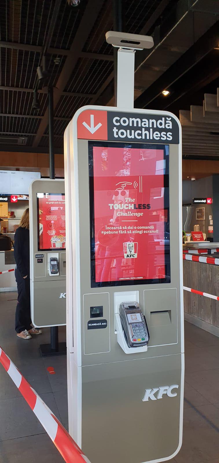 KFC România introduce un nou sistem touchless de comandă, pentru o ...