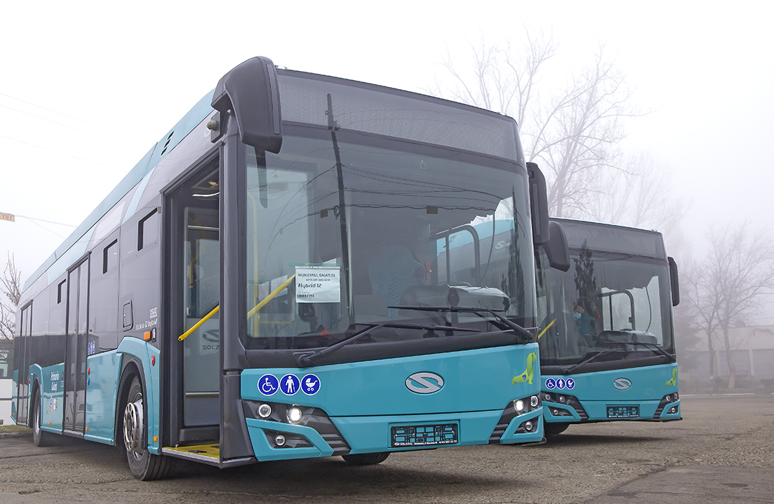 La Galați au ajuns primele două autobuze hibrid, din cele 20 comandate ...