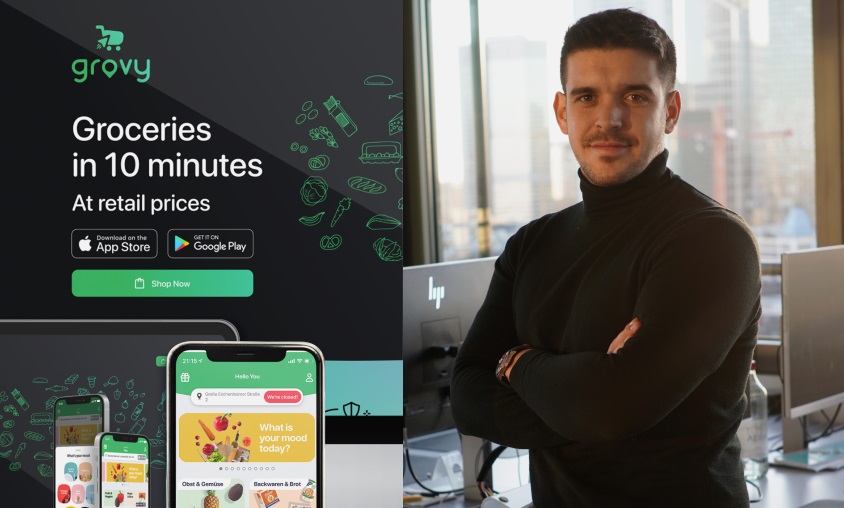 Startup-ul Grovy, care aduce cumpărăturile la ușă în 10 minute, se ...