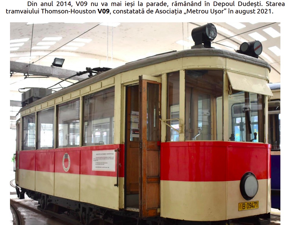 Cel mai vechi tramvai din București: Fabricat în urmă cu peste 90 de ...