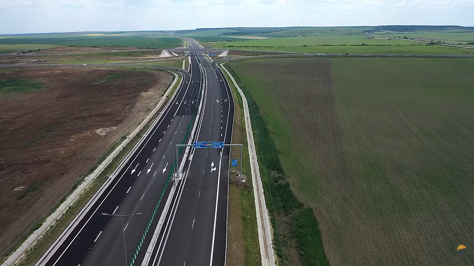 "Autostrada Ford": Imagini noi cu lotul care ocolește Slatina înainte de a fi inaugurat luna ...