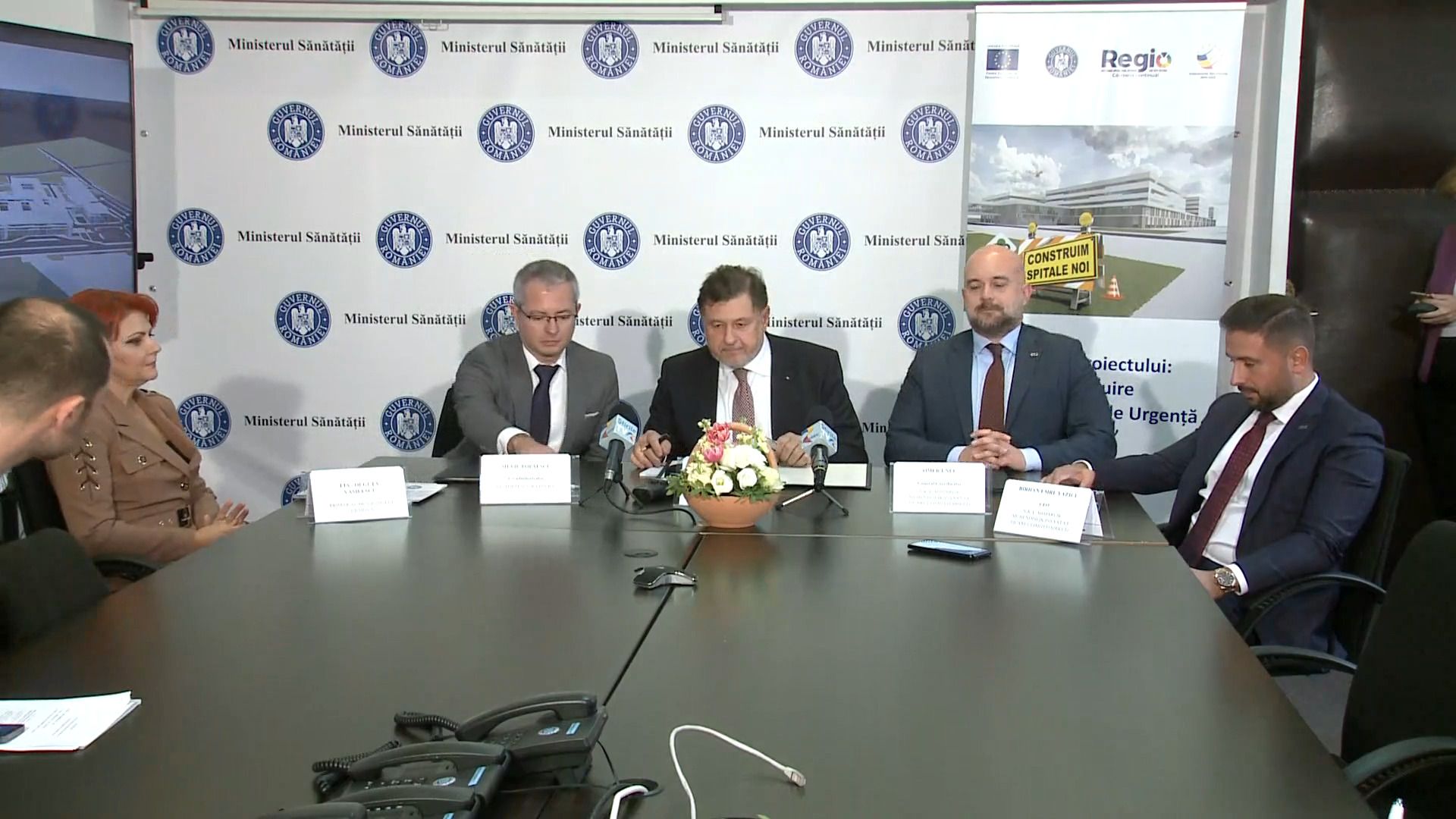 Rafila a semnat contractul de proiectare a Spitalului Regional din ...