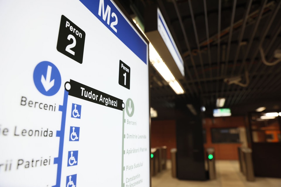 "Magistrala corporatiștilor": Astăzi va fi deschisă stația de metrou de ...
