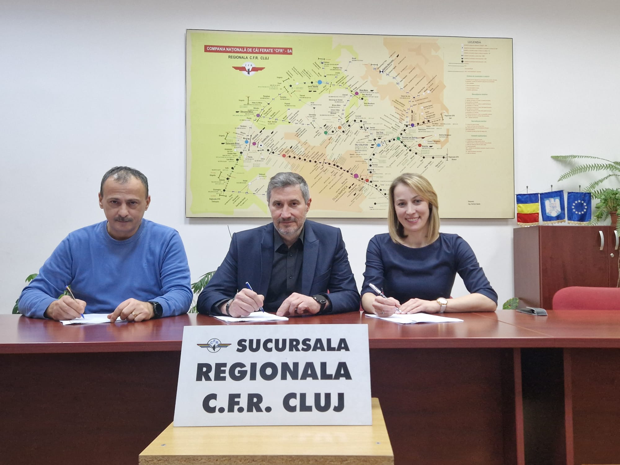 CFR Infrastructură Cluj a semnat contracte de 700 milioane de lei cu ...