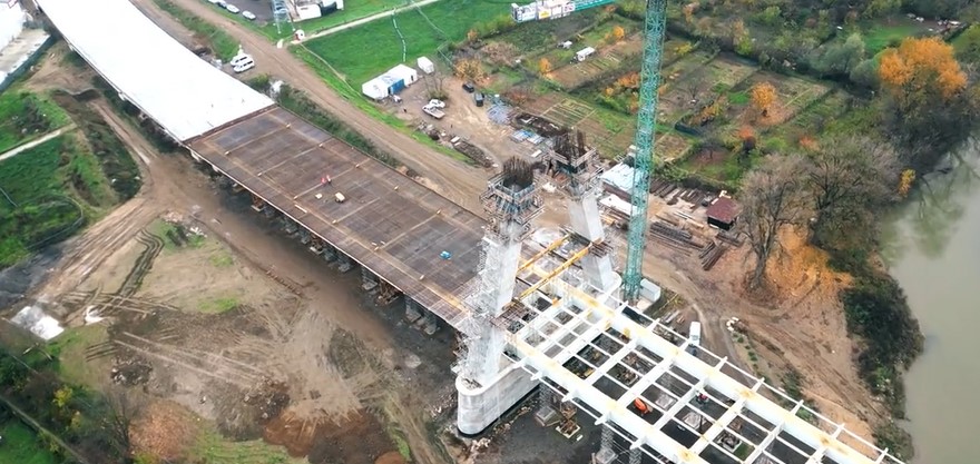 Pod hobanat peste Someș, la Satu Mare - Economica.net