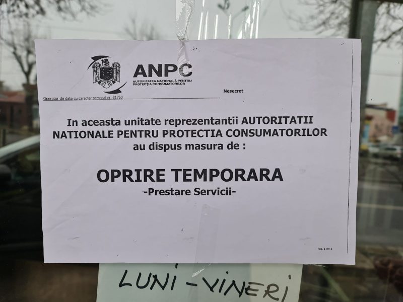 ANPC București a împărțit amenzi de 188.000 de lei către 20 operatori ...