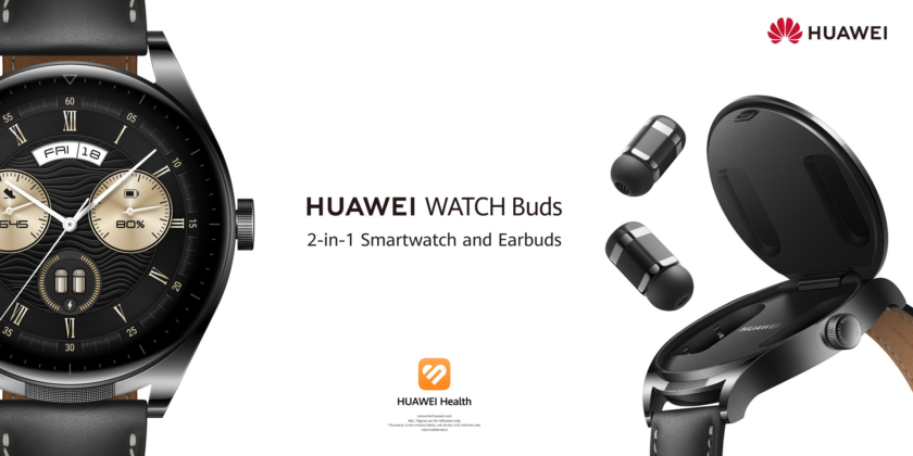 Huawei lansează noul Watch Buds, primul ceas cu căști încorporate. Când ...