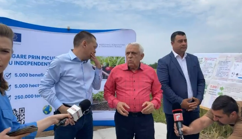 Petre Daea a lansat astăzi la Bechet, județul Dolj, programul pilot de ...