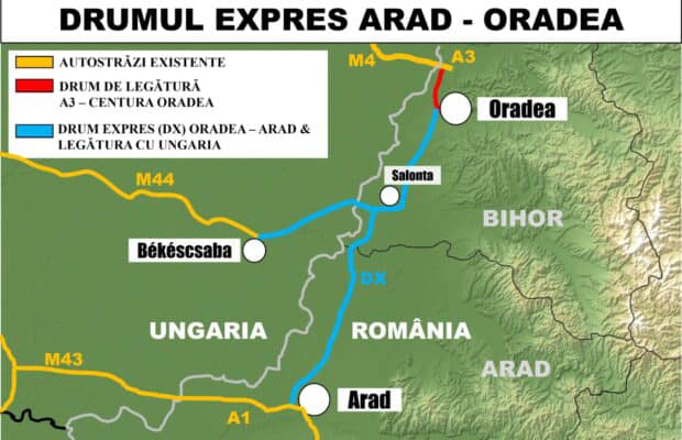 Drumul Expres Arad - Oradea va fi scos la licitație pentru construcție ...