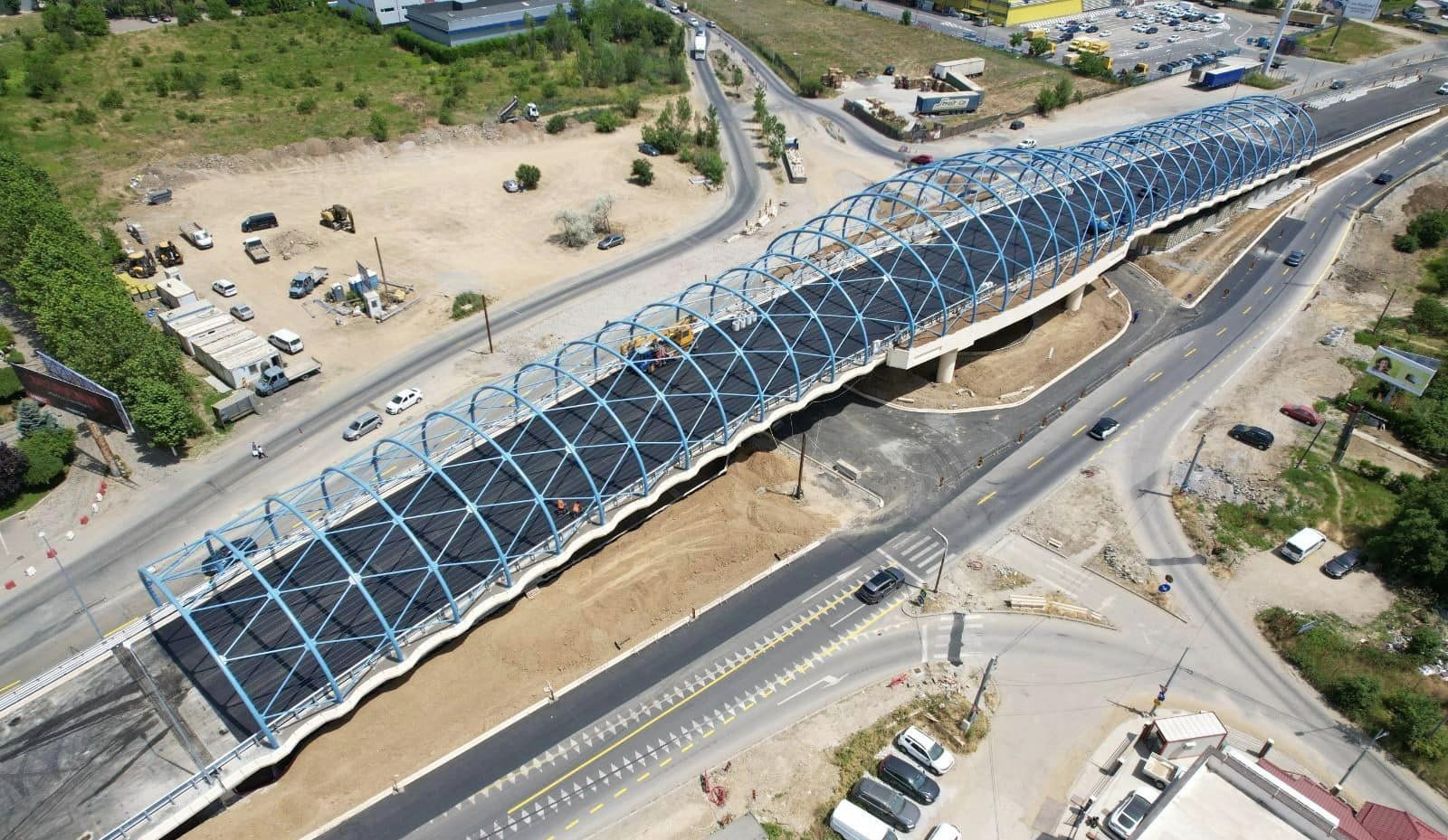 Cum arată pasajul rutier de la intrarea A2 în Capitală, înainte de ...