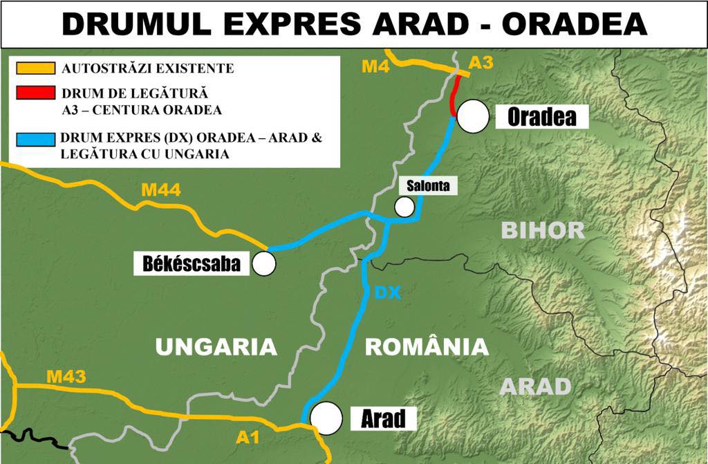 Drumul Expres Arad - Oradea va fi lansat vineri în licitație - șeful ...