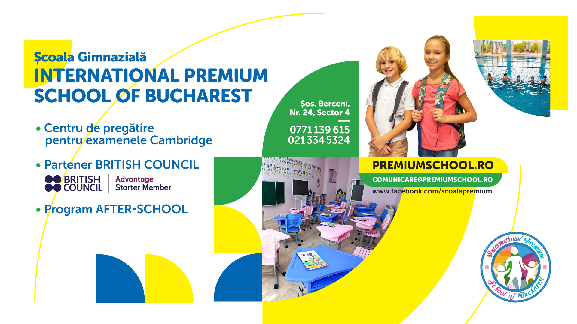 Şcoala Gimnazială International Premium School of Bucharest, partener ...
