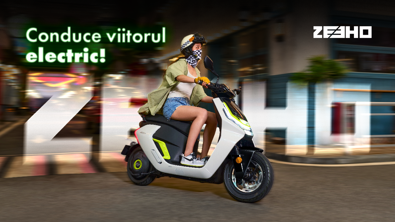 ATVRom aduce pe piața locală scuterele electrice CFMOTO ZEEHO AE8S+ '23 și CFMOTO ZEEHO AE8+ '23 ...