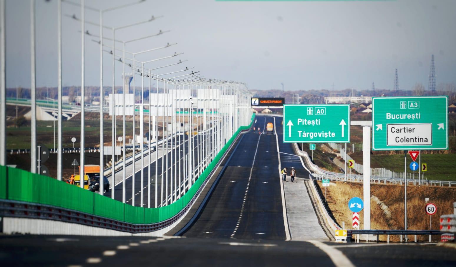 Autostrada Bucureștiului: A fost deschisă circulația pe lotul 2 Nord, între DN1 și A3 VIDEO ...