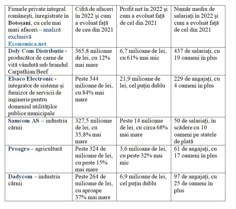 Cele mai puternice firme private integral româneşti din fiecare judeţ ...