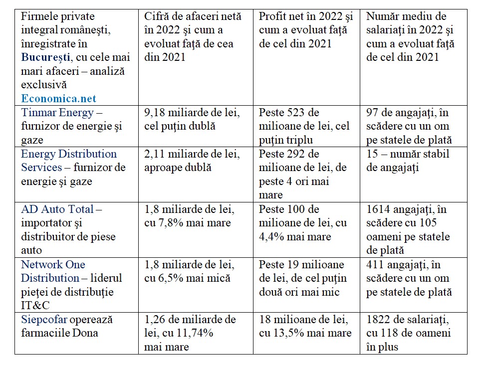 Cele mai puternice firme private integral româneşti din fiecare judeţ ...