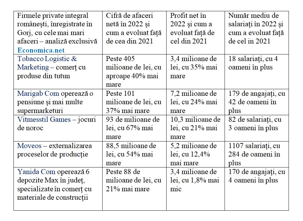 Cele mai puternice firme private integral româneşti din fiecare judeţ ...
