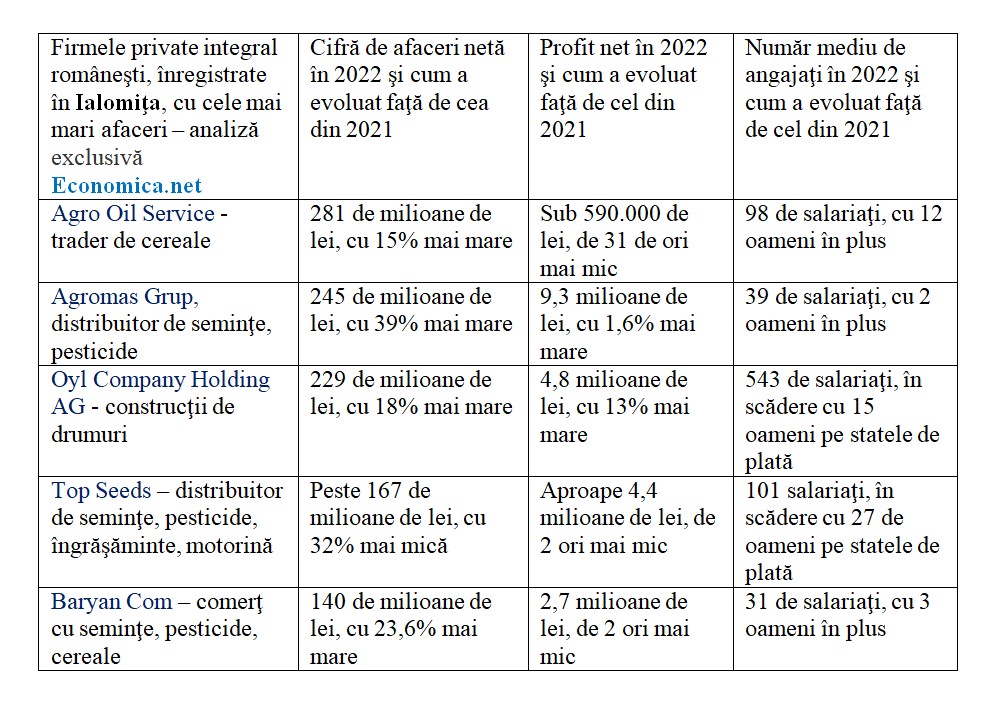 Cele mai puternice firme private integral româneşti din fiecare judeţ ...
