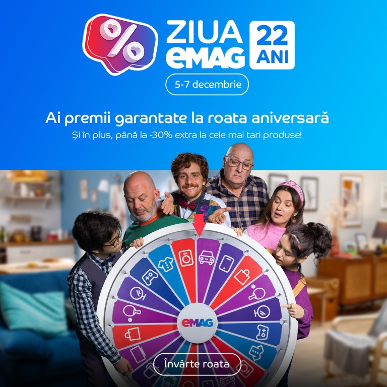 eMAG aniversează 22 de ani și toată lumea câștigă (P) - Economica.net