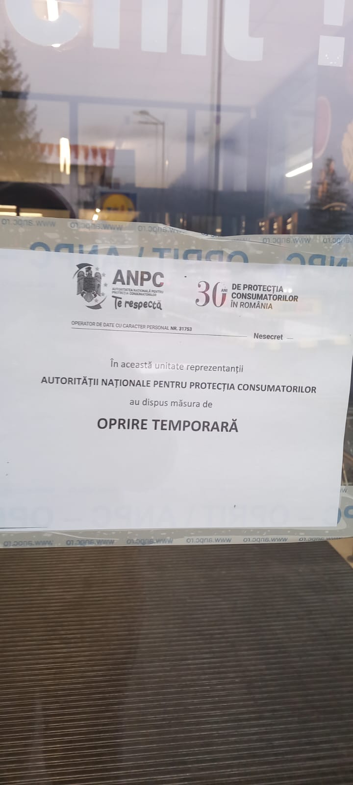 ANPC a oprit temporar de la funcționare un supermarket Lidl și unul ...