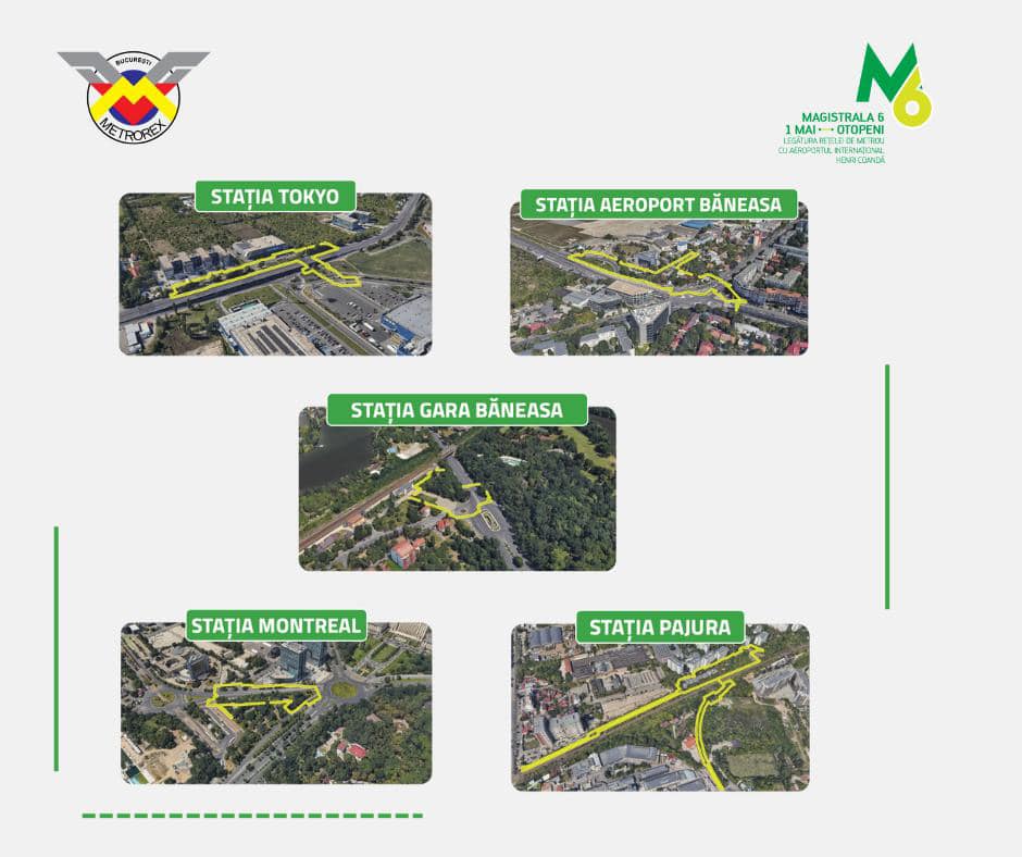Magistrala 6 de metrou: Patru viitoare stații din secțiunea până la ...