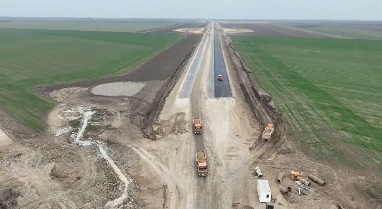 Autostrada A7 Buzău - Focșani: Imagini noi cu tronsonul 2, realizat 29% ...