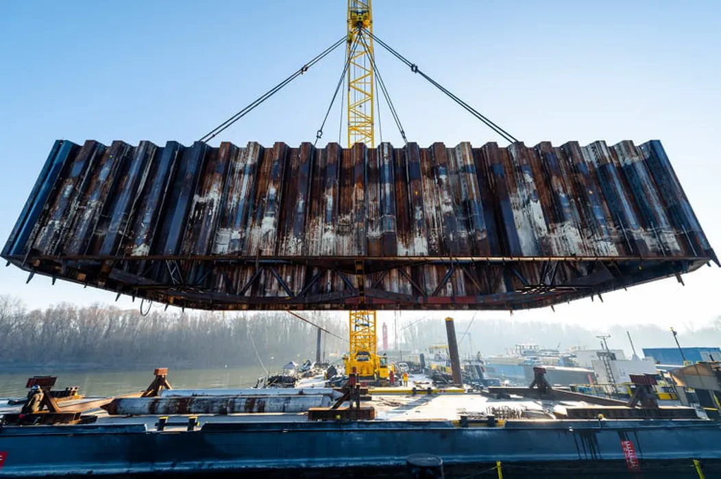 Ungaria construiește cel mai mare pod peste Dunăre! Imagini cu ...