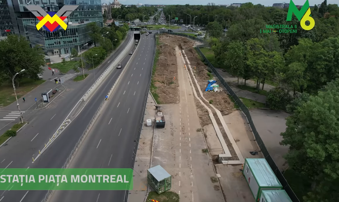 Magistrala 6 de metrou: Lucrările avansează pe secțiunea până la Băneasa. Au fost turnați sute ...
