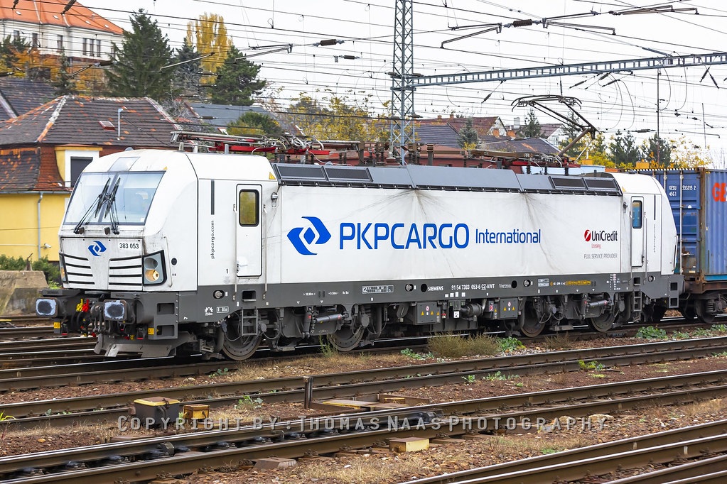 Transportatorul feroviar polonez de marfă PKP Cargo, unul dintre cei ...