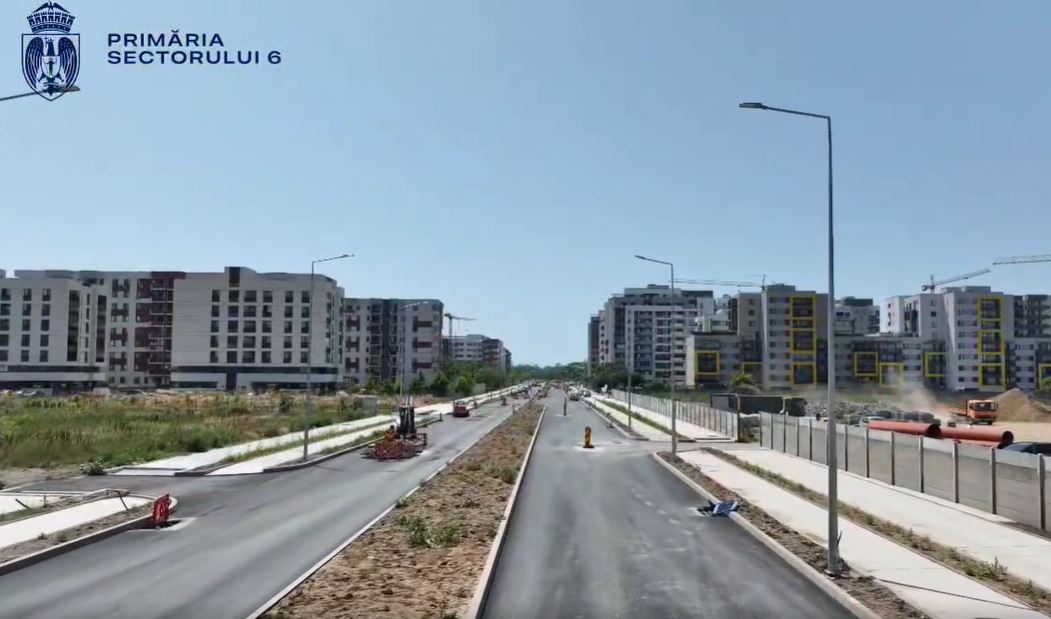 Cum arată acum Drumul Valea Largă, cel mai nou bulevard din București ...