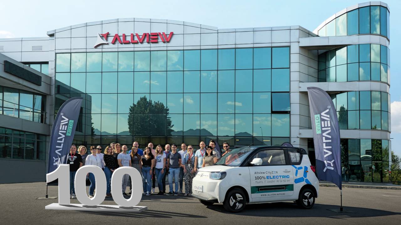 Allview Auto a comercializat deja 100 de unități CityZEN atingând ...