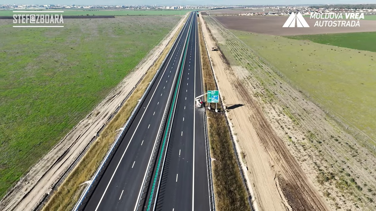 Autostrada Moldovei A7: Primii kilometri vor fi dați în trafic pe 7 noiembrie. Este vorba de ...
