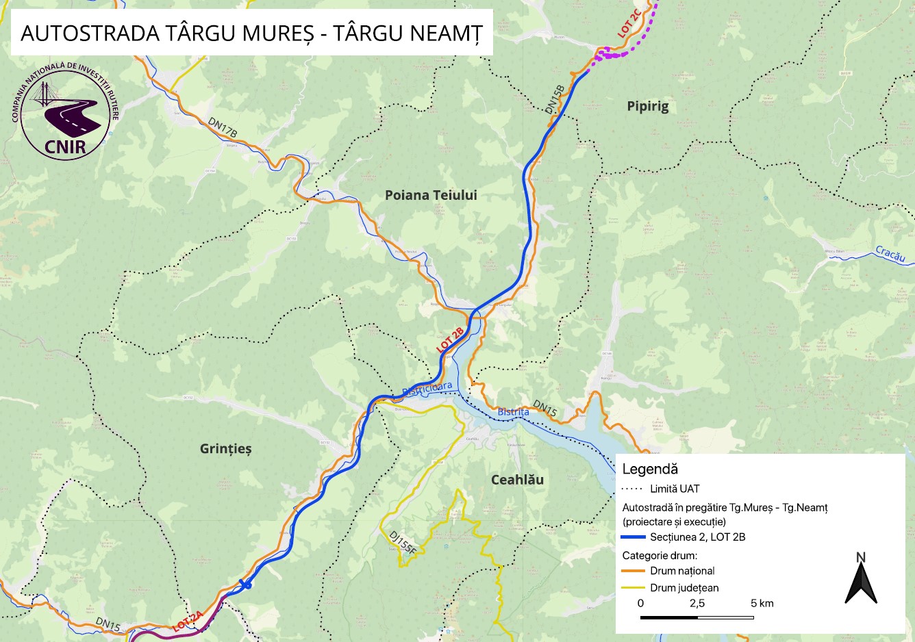 Autostrada Unirii A8: Ultimul lot din tronsonul montan, trimis la ANAP ...
