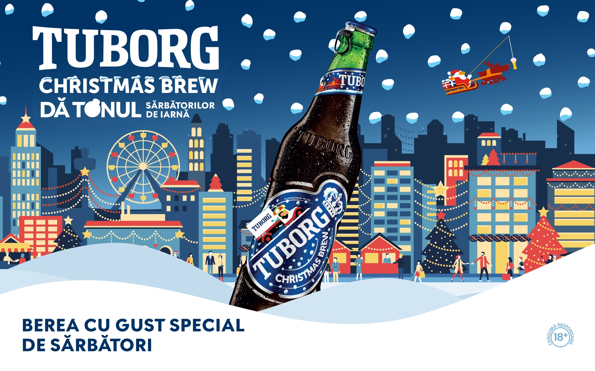 Tuborg Christmas Brew, berea oficială a Crăciunului, a fost lansată în ...