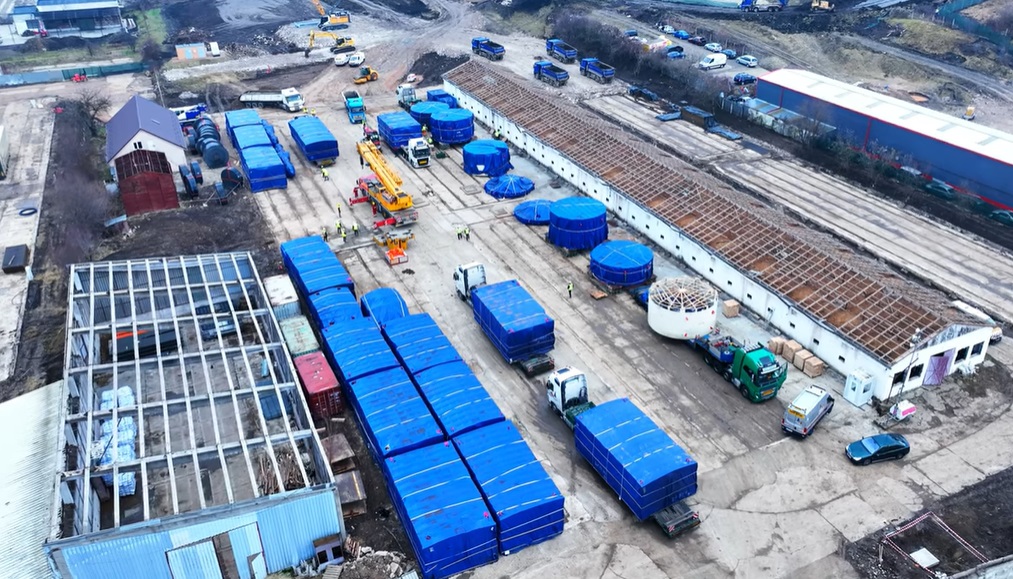 Metroul de Cluj: Imagini cu "cârtițele" care au ajuns la Florești ...