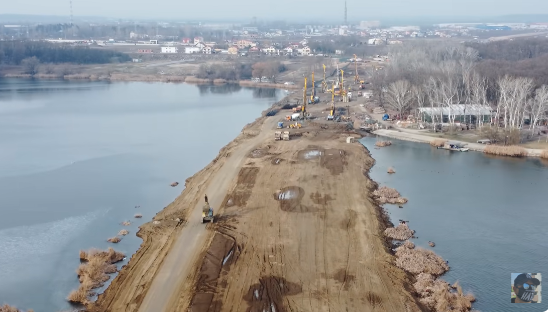 Autostrada Bucureștiului A0: UMB a "unit" malurile Lacului Cernica ...