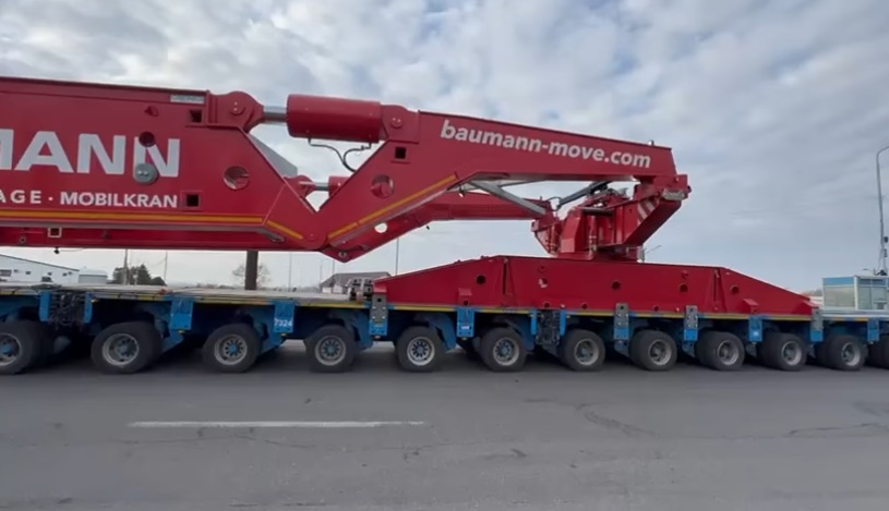 CNAIR: A intrat în țară cel mai mare transport agabaritic care a rulat ...