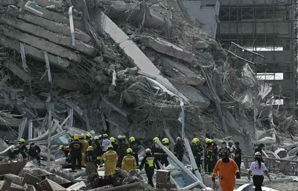 VIDEO Cutremur puternic în Thailanda şi Myanmar. Imagini cu o clădire ...