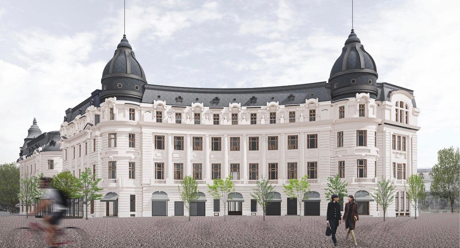 FOTO Nicușor Dan a semnat autorizația pentru restaurarea Palatului BCR ...