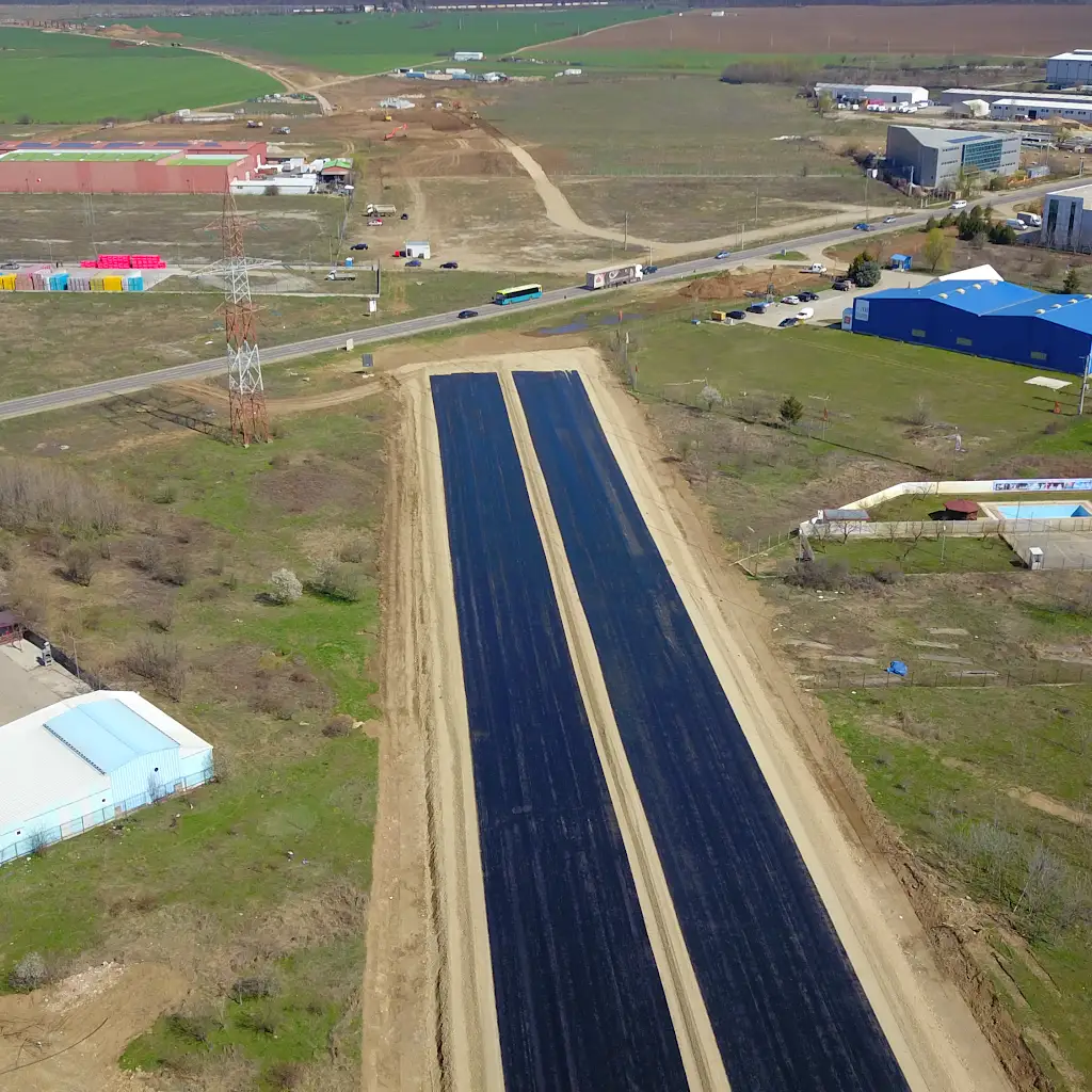 Autostrada Bucureștiului A0: UMB începe lucrările de asfaltare pe lotul 4 Nord FOTO - Economica.net