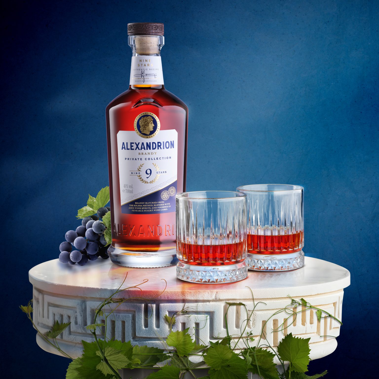 Alexandrion Group aduce pe piață Alexandrion 9 Stele, un brandy maturat ...