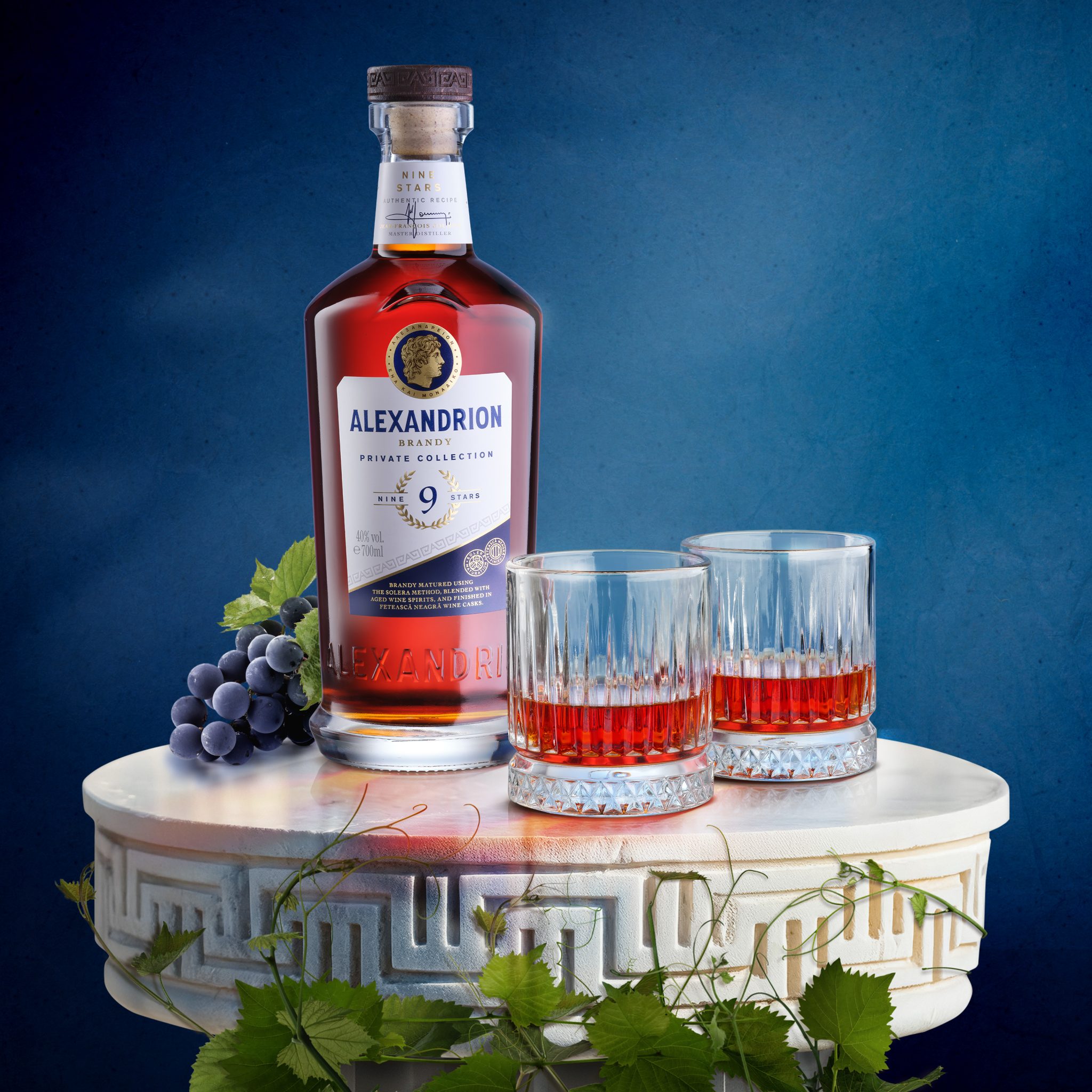 Alexandrion Group aduce pe piață Alexandrion 9 Stele, un brandy maturat ...