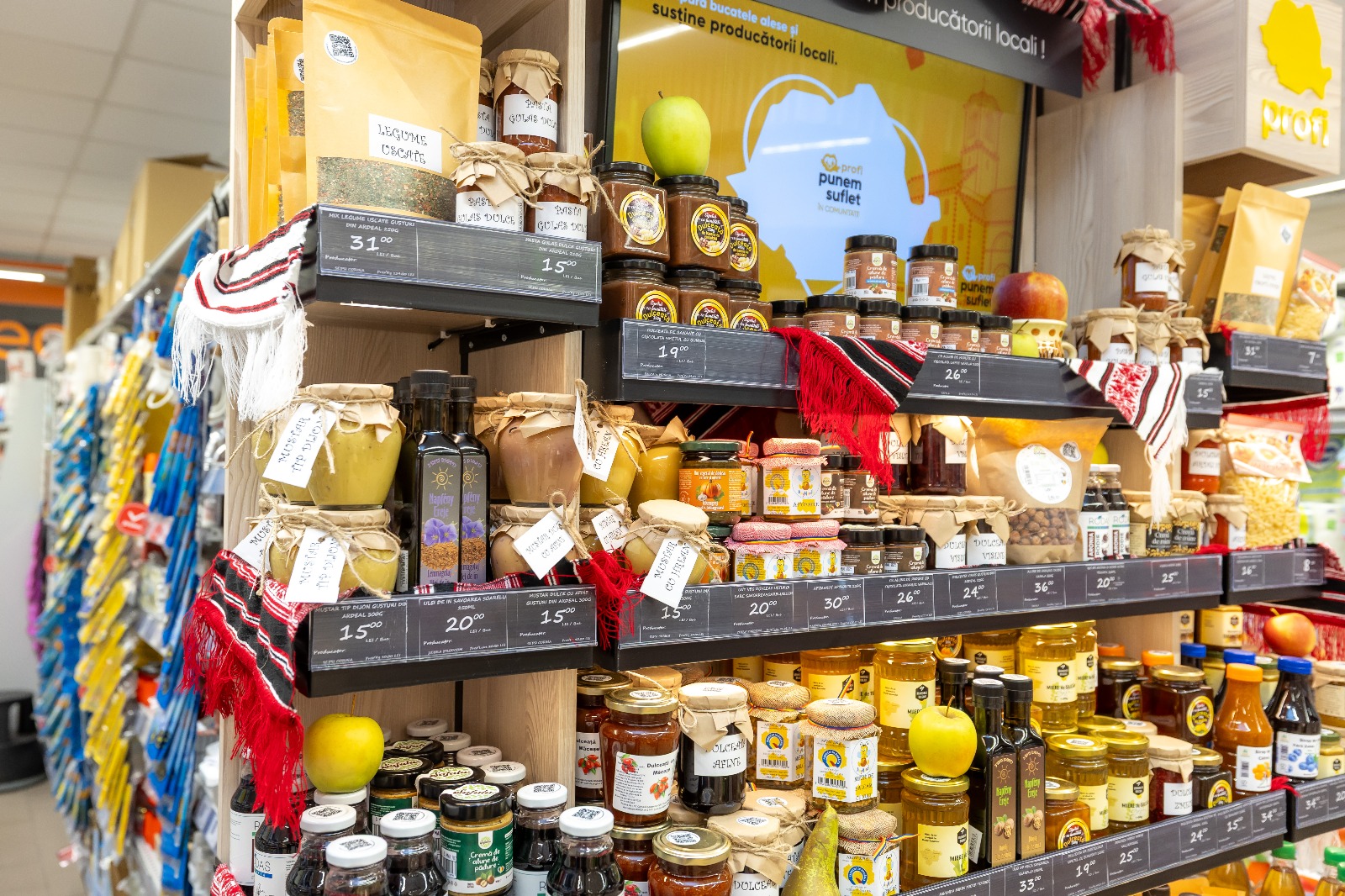 Raftul cu Bunătăți Locale a ajuns și în magazinele Profi din județul Bihor - Economica.net